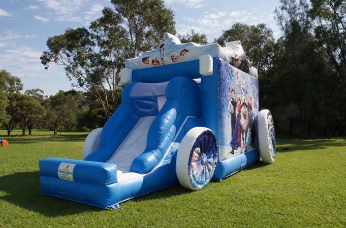Frozen Carriage Combo - Jumping Castle Hire Brisbane, Jumping Castle ...