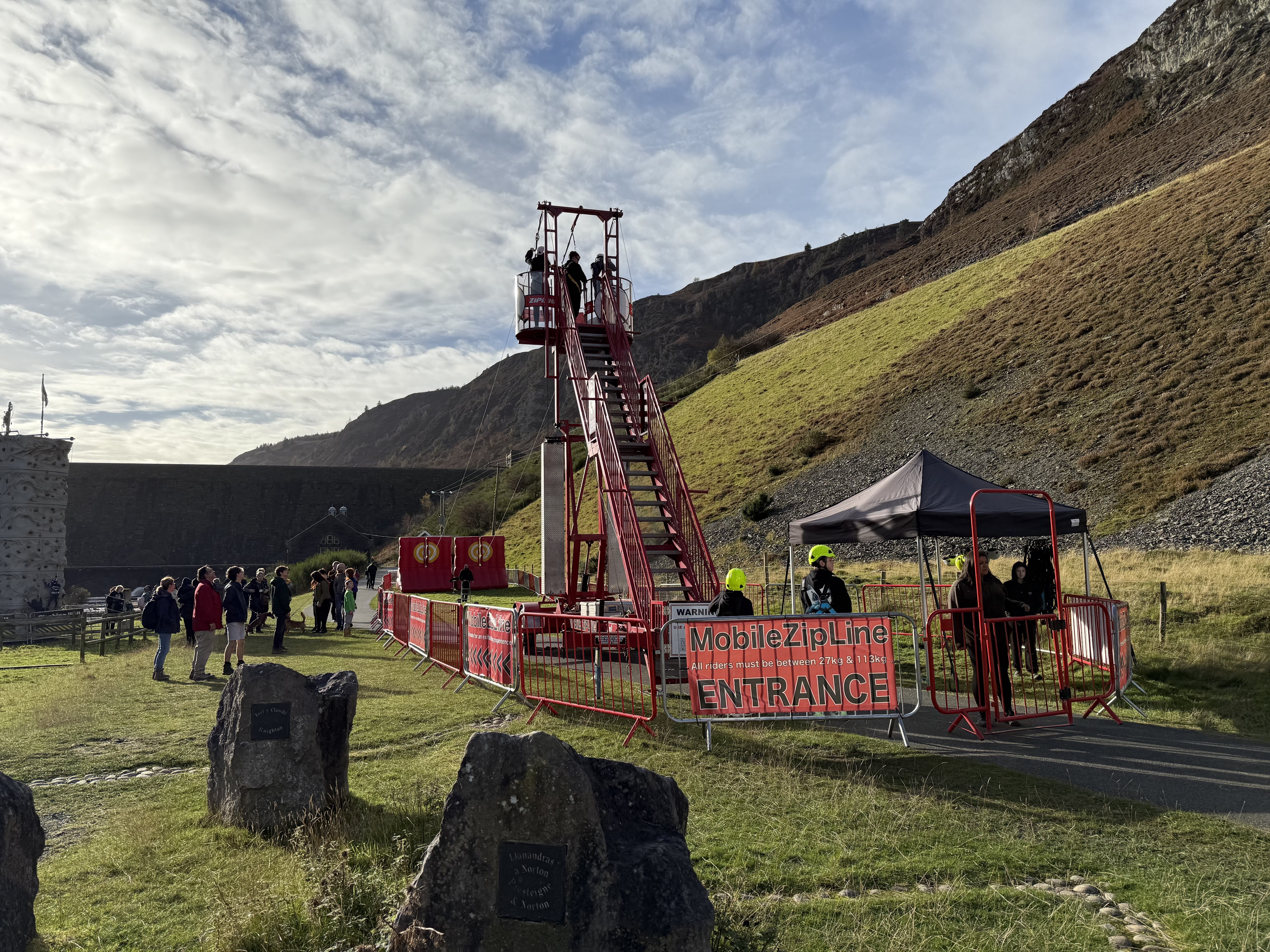 Mobile Zip Line Hire UK, Mobile Zip Wire Hire