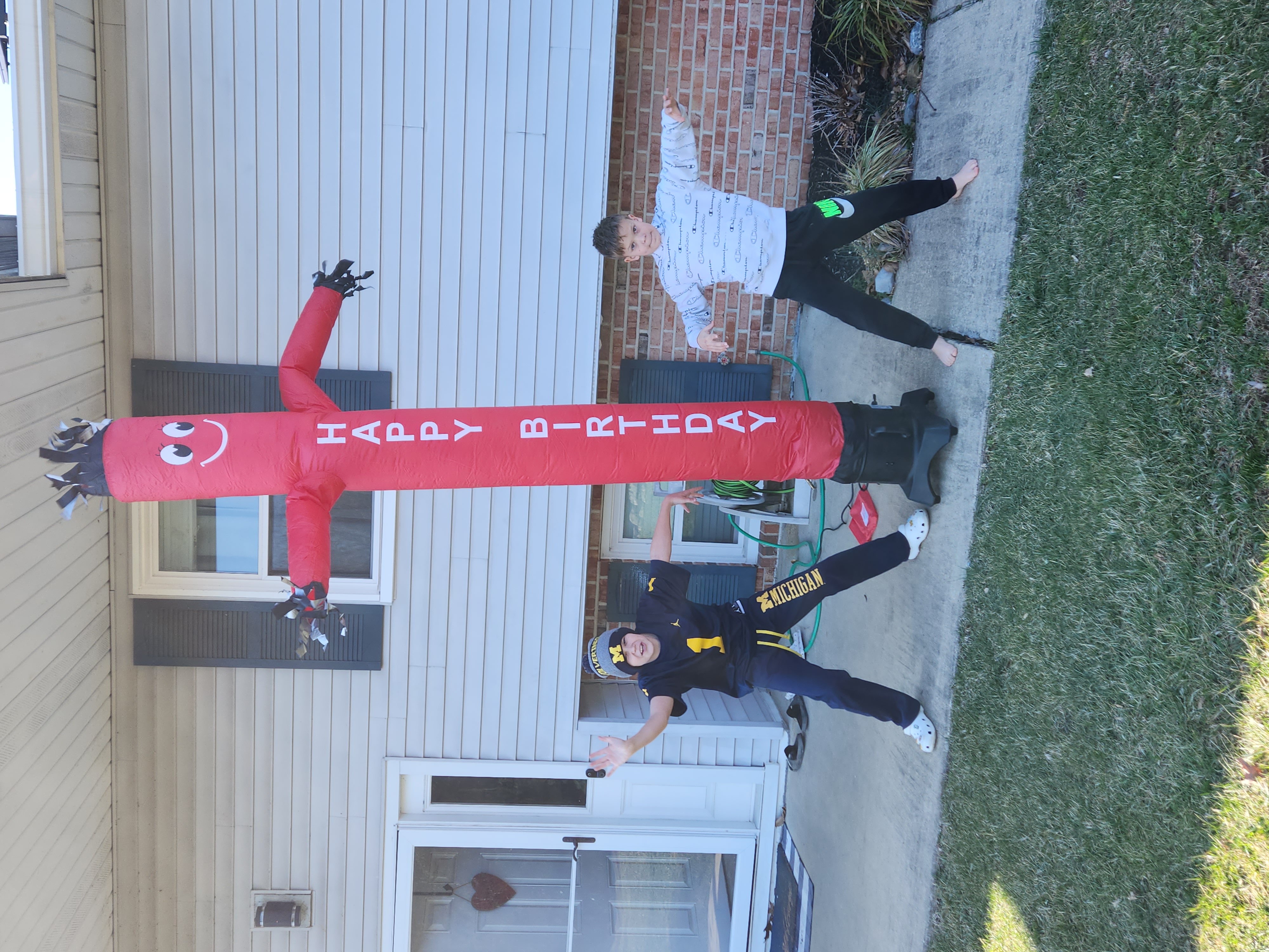 10' Happy Birthday Wacky Air Dancer - Party Rentals in Harford County ...