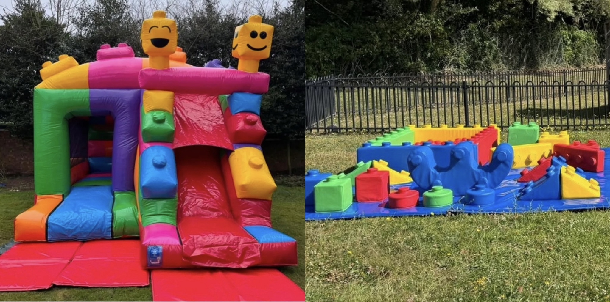 Lego Bounce n Slide & Soft Play - Hire in Hersham, Walton on Thames ...