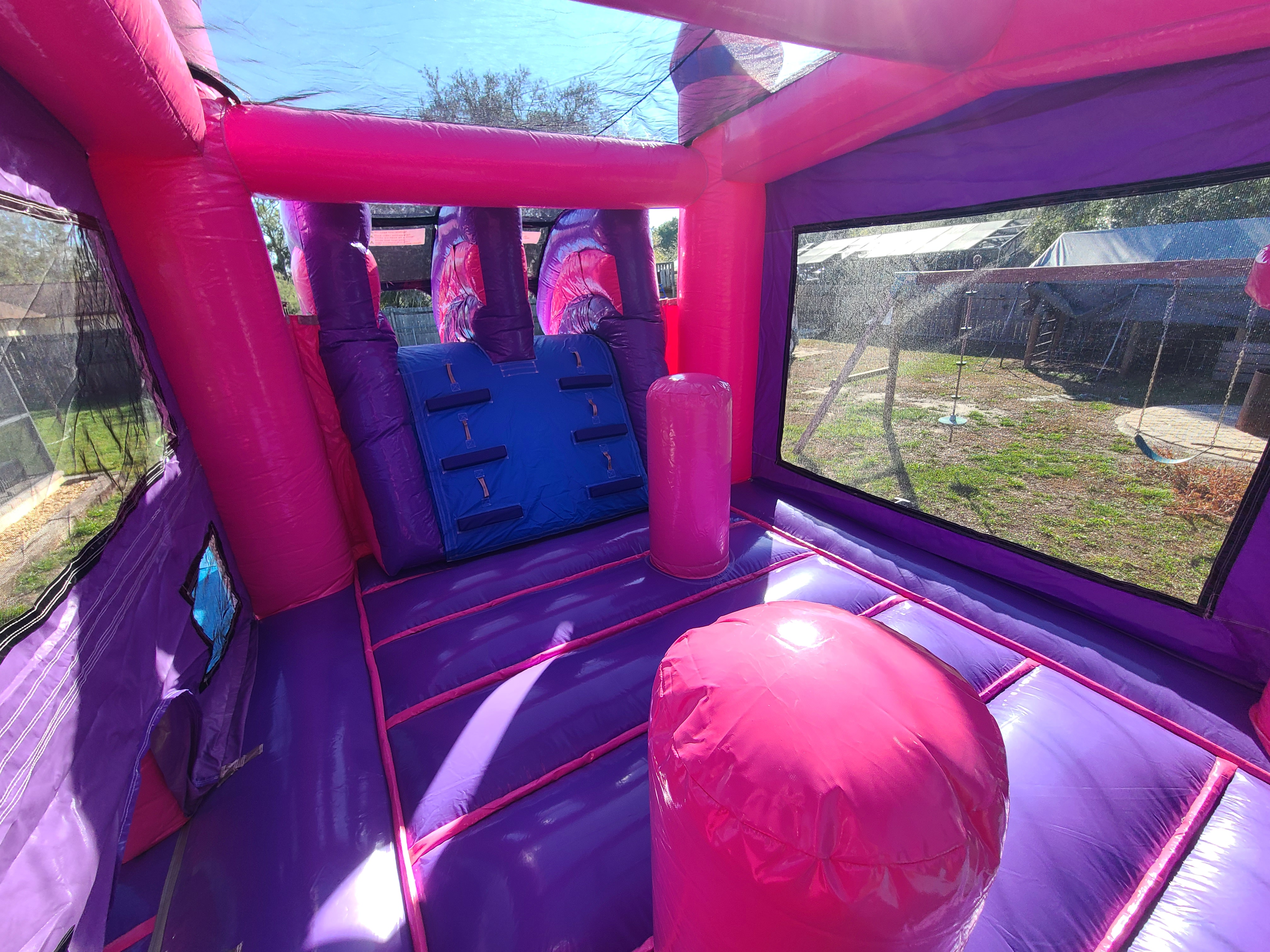 Pink Combo Double Lane Wet/Dry - Party and Inflatable Rentals in ...