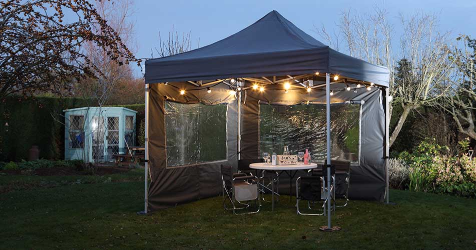 3mt x 3mt Gazebo Hire with Sides - Bouncy Castle Hire, Bouncy Castles ...