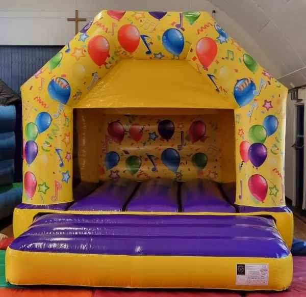 Multi Coloured Soft Play Set with any Standard Bouncy Castle for Hire £ ...