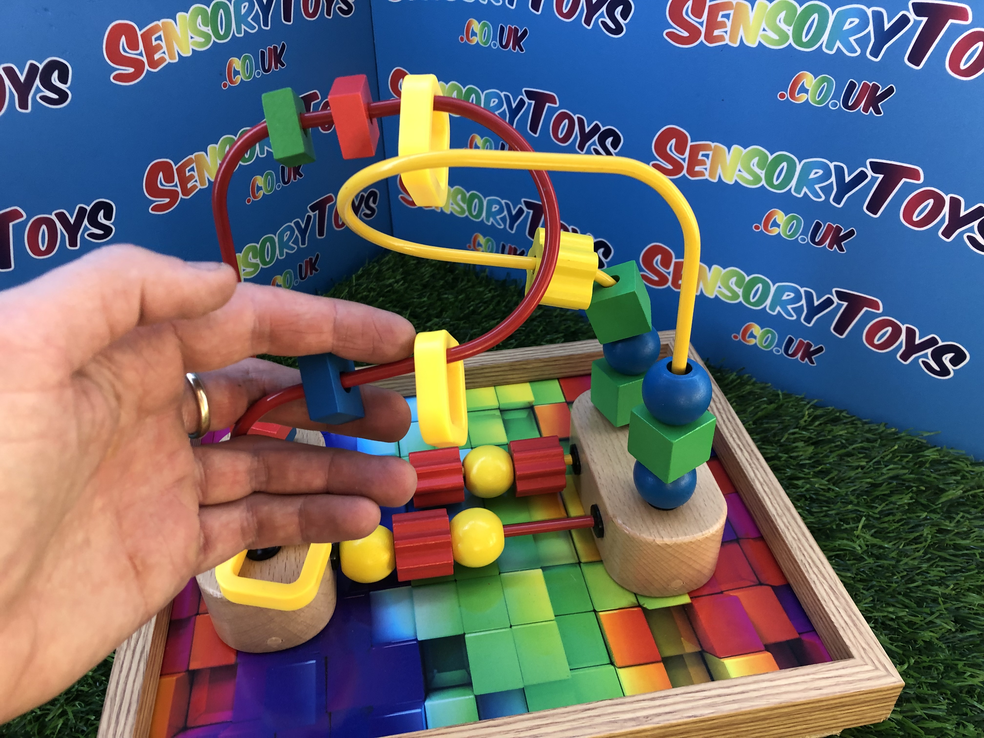 Sensory Activity Bead Maze Table - Free Sensory Toys | Online Toy Shop ...