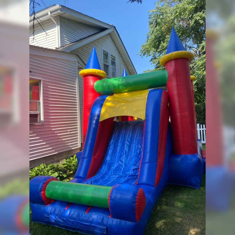 Castle Slide 1 - Best Bounce House Rentals service in New Jersey ...