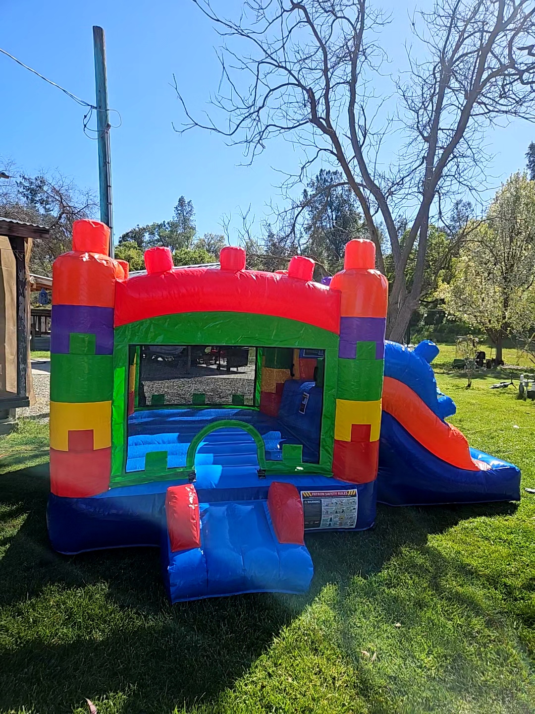 Mini Block Combo - Bounce House Rental in Ca | Ty's Bounce Barn