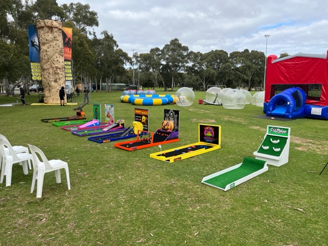 Mobile 18 Hole Mini Golf Course Hire Adelaide