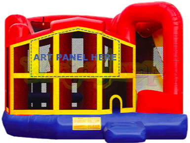 Combo Bouncers - Hire in KY | Bounce 'N Round Inflatables
