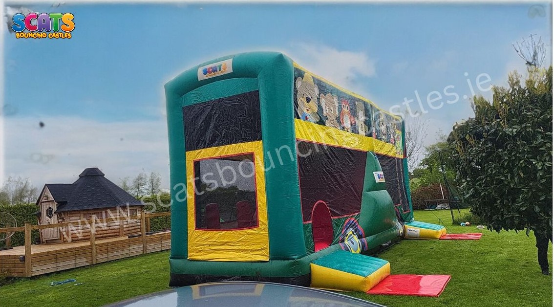 Jungle Adventure Tour Bus | Scats Bouncing Castles