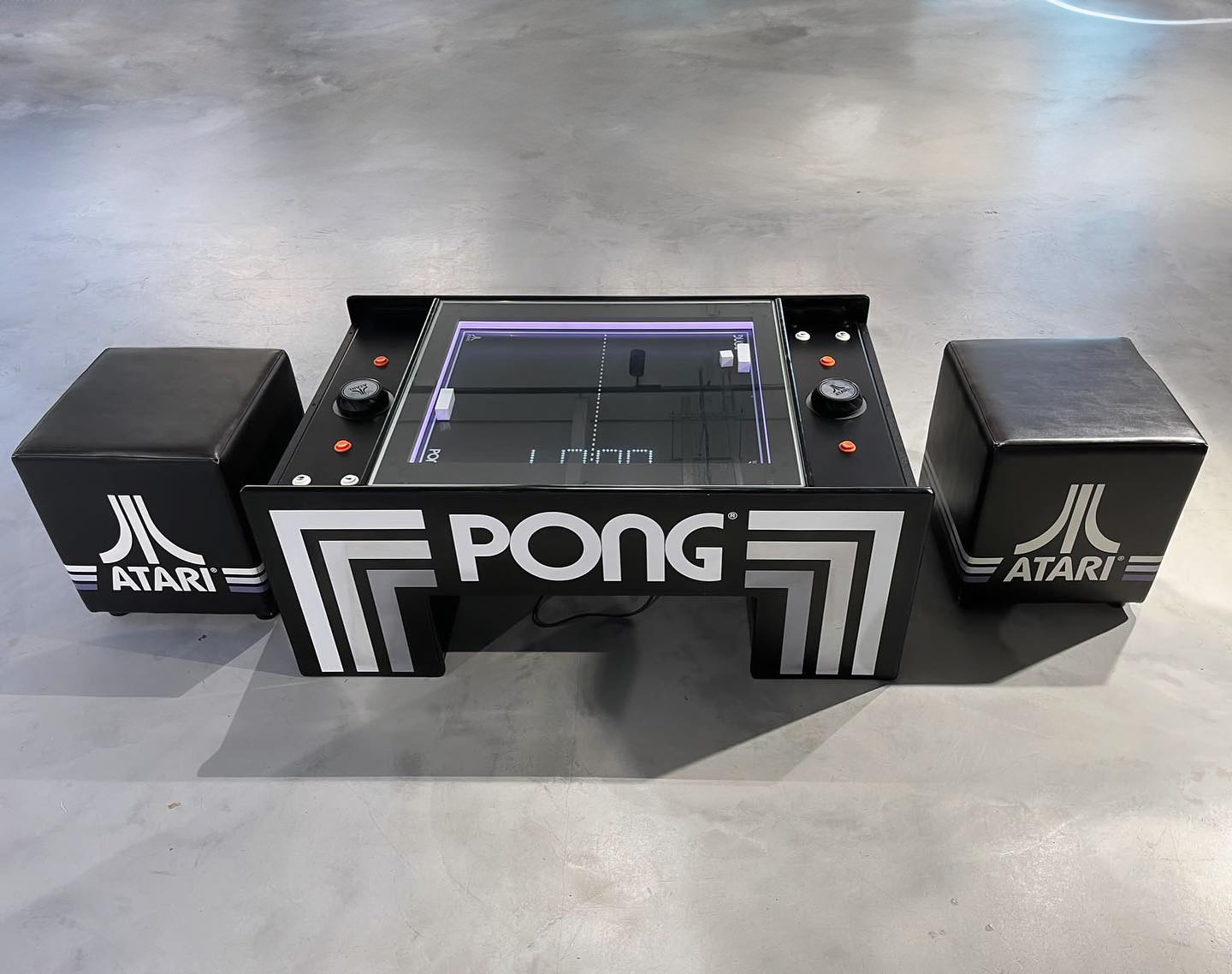 3D Atari Pong Table Hire - Inflatable, Bouncy Castle, Entertainment ...
