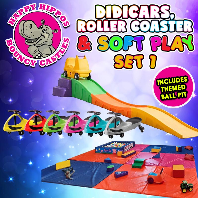 Tots Roller Coaster - Bouncy Castle Hire in London | Happy Hippos ...