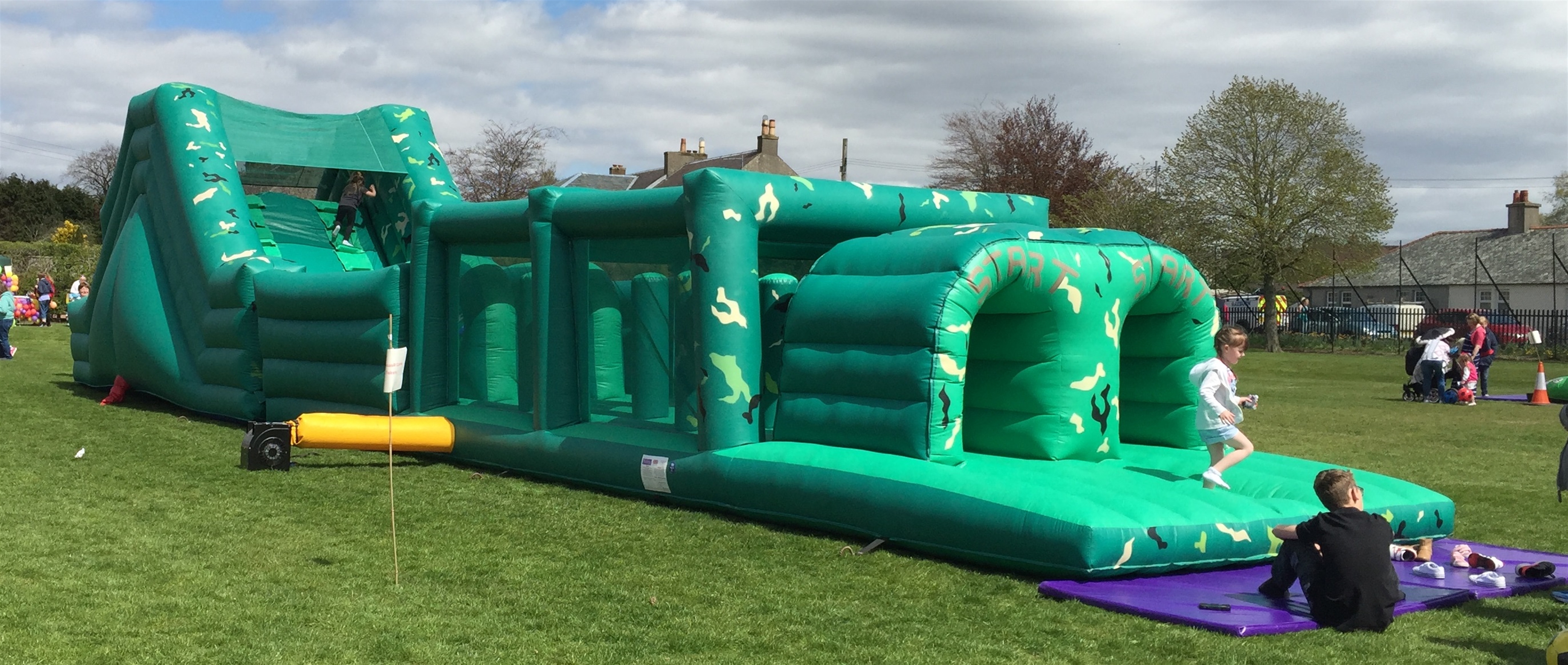 ASSAULT COURSES AVAILABLE TO HIRE ACROSS CENTRAL SCOTLAND