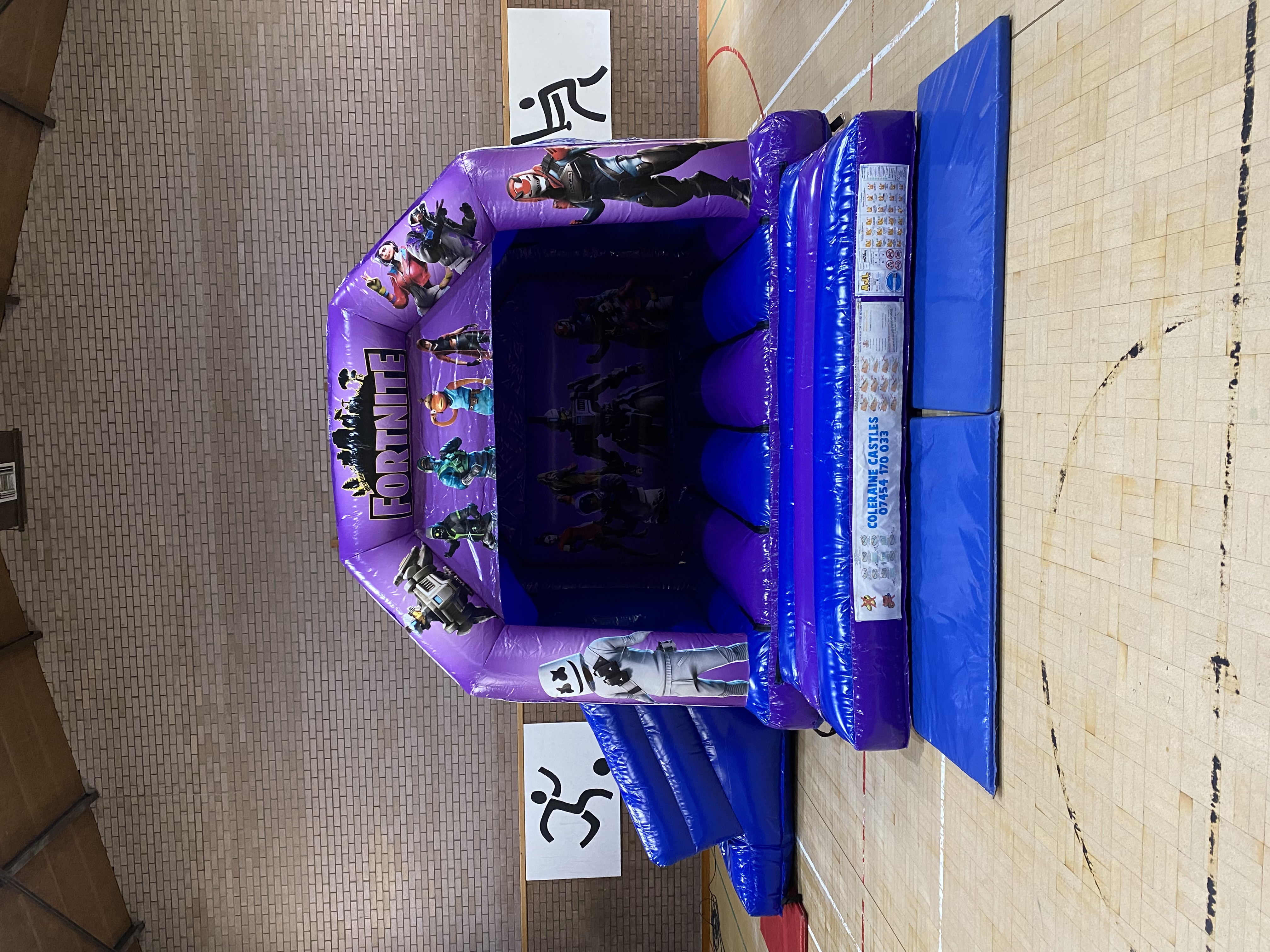 Fortnite Bouncy Castle & Slide Hire | Coleraine, Portrush, Ballymoney