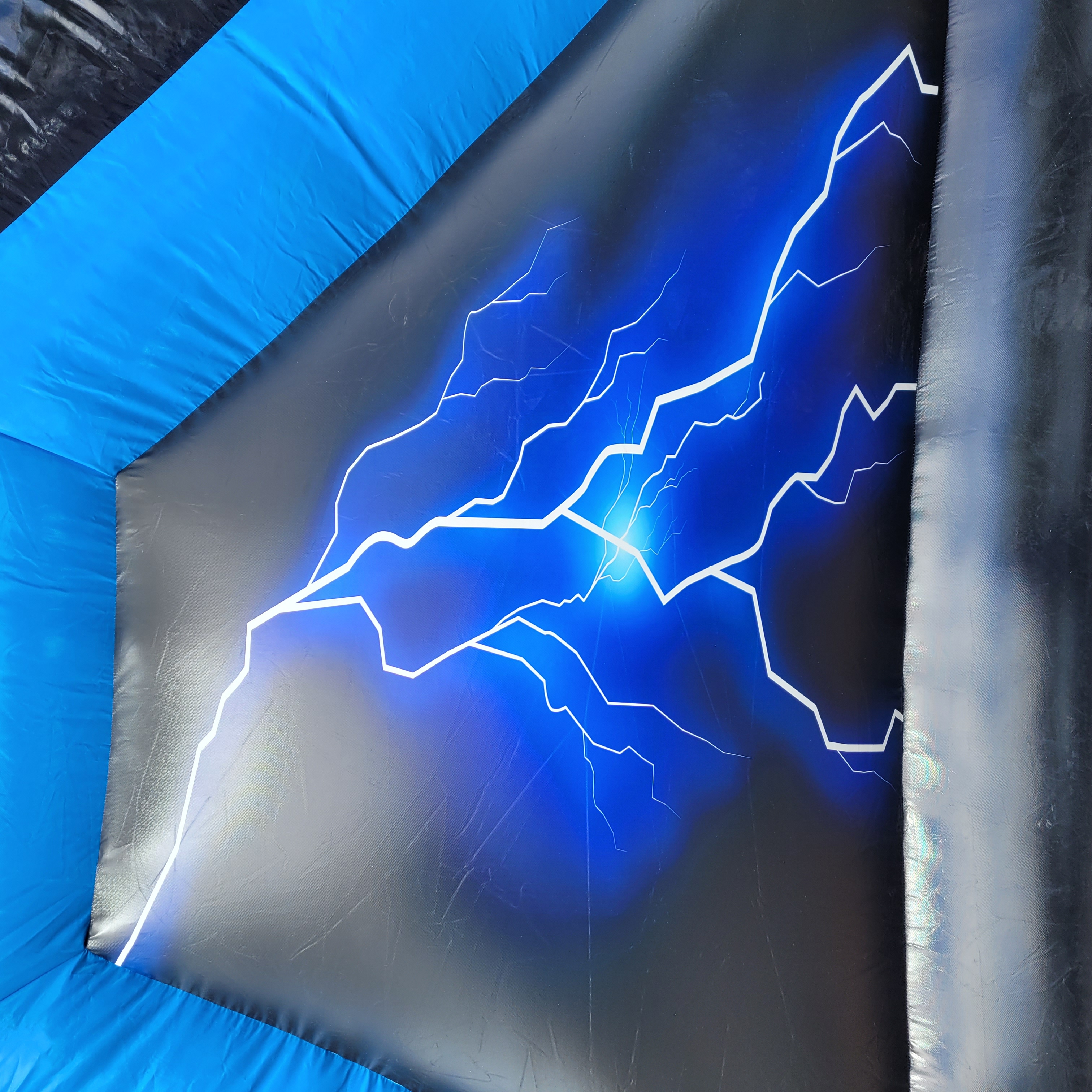 42ft Lightning (Disco ready) Assault Course - Bouncy Castle Hire in ...