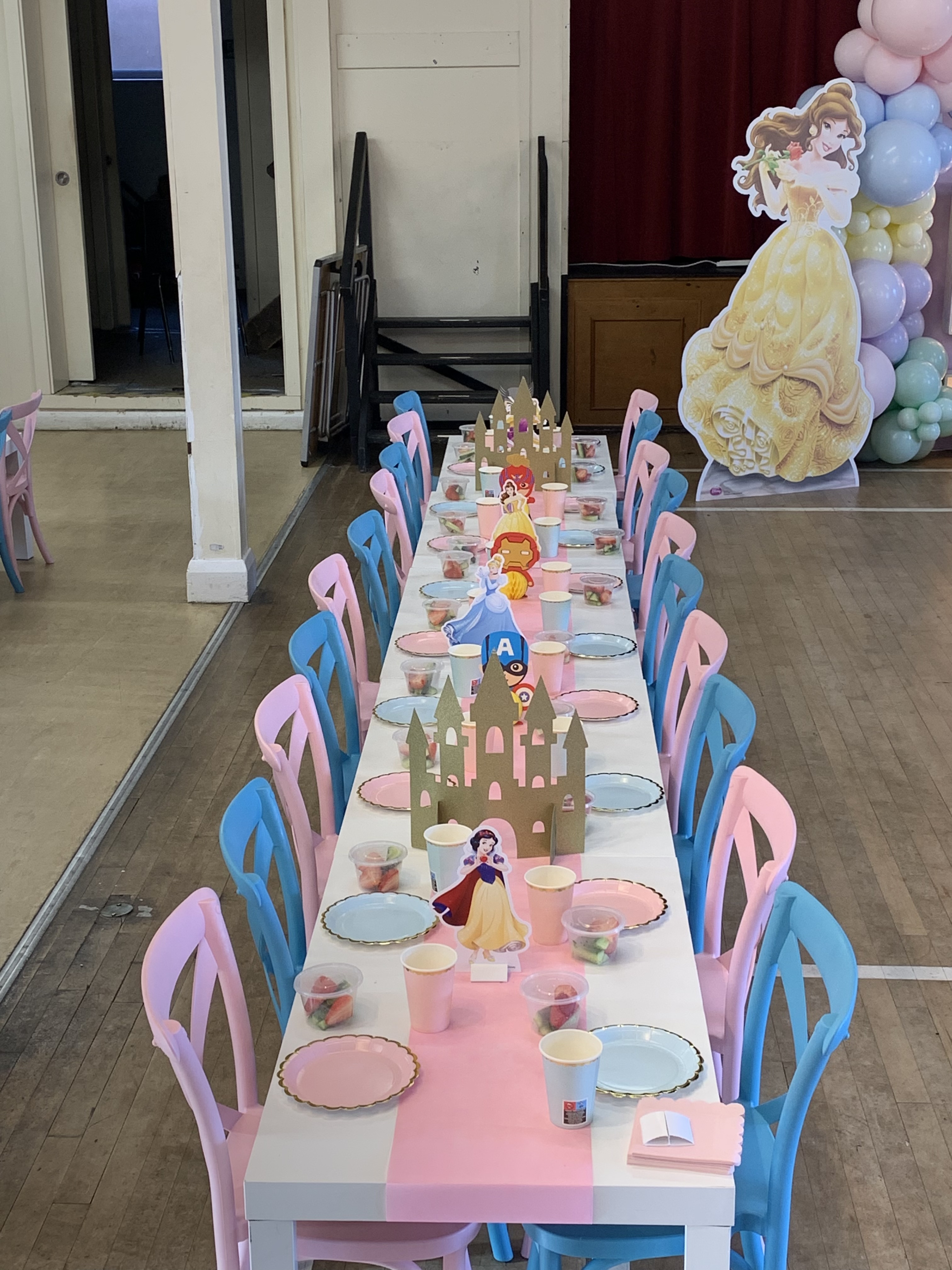 Children’s Pink Cross Back Chair Hire