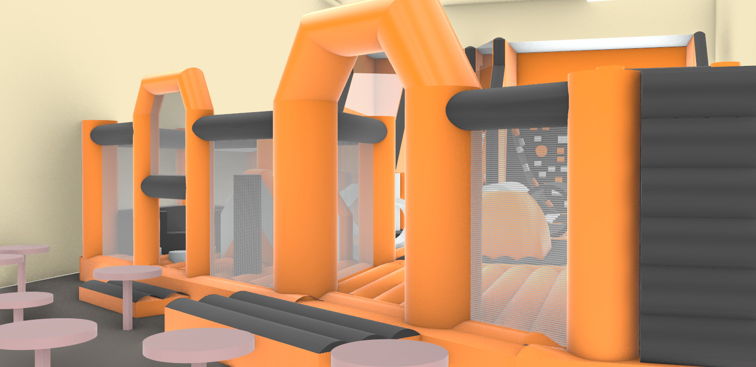350 Sqm Inflatable Air Park - Inflatable Manufacturer in The UK ...