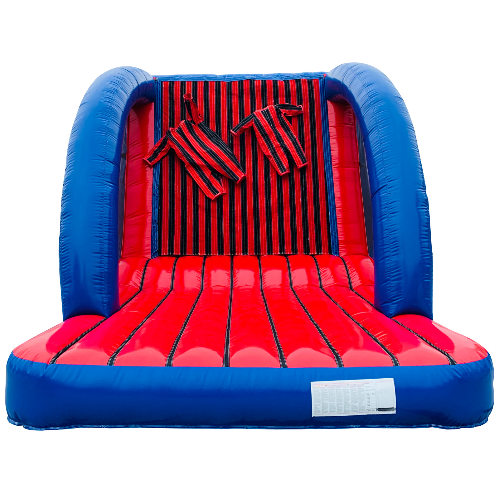 BBOL-132- 13x20x13ft - Bar Fly / Velcro Wall - (Red & Blue) - Bouncy ...