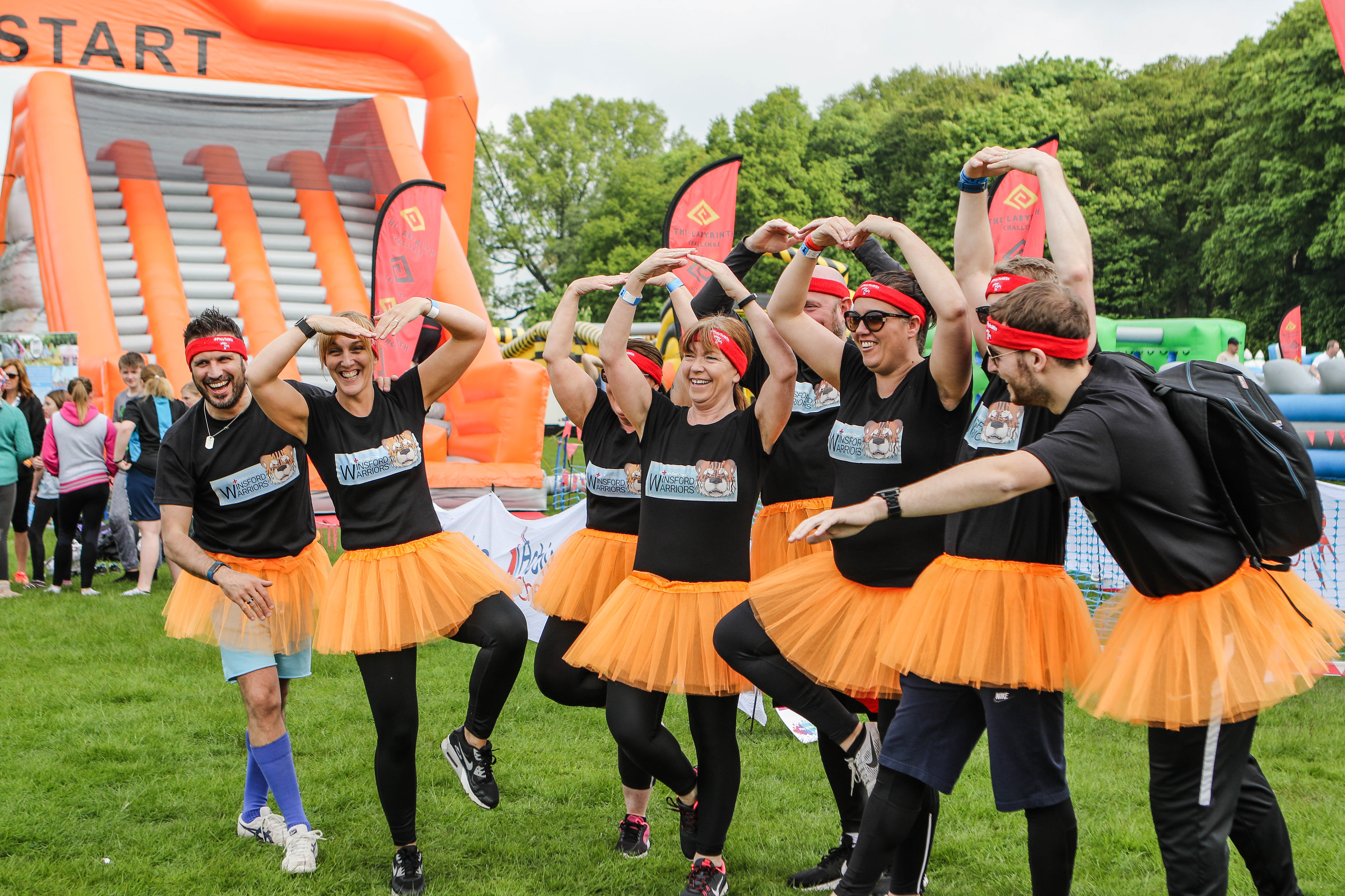 Inflatable Obstacle Course Hire - The Labyrinth Challenge - Hire in UK ...