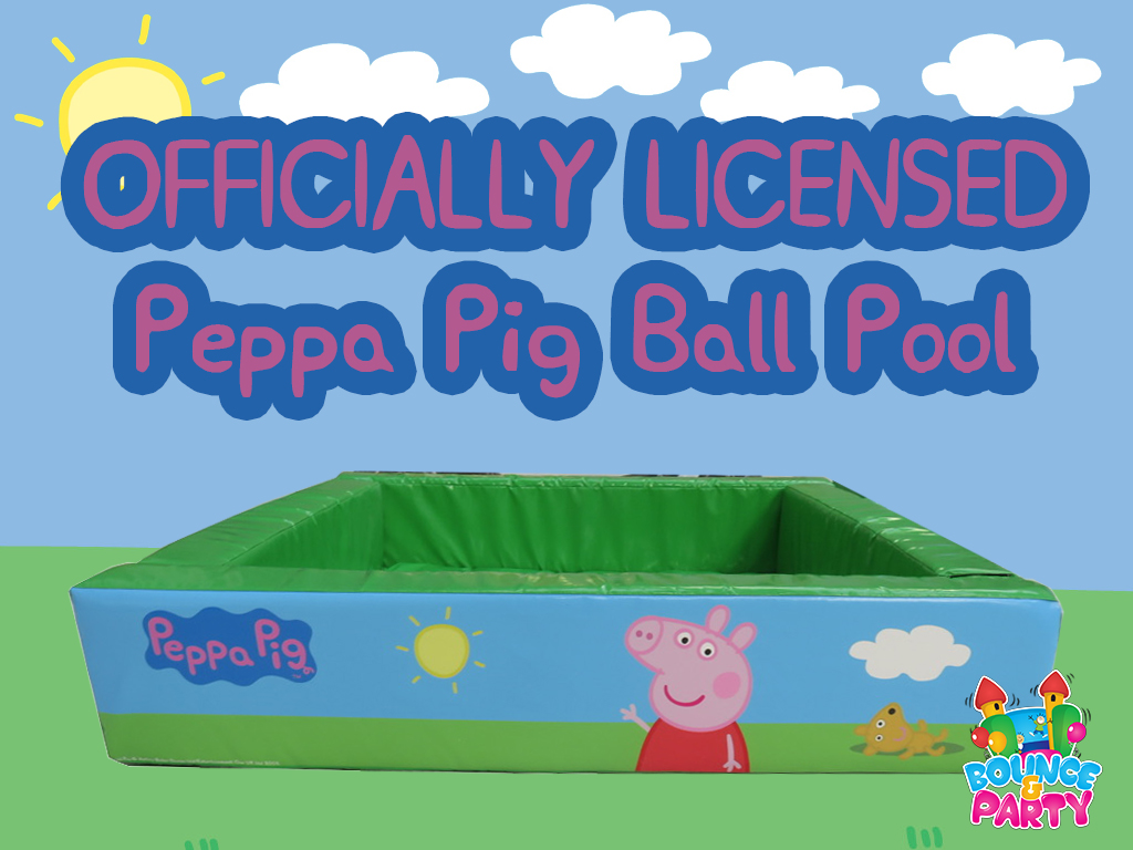 Officially Licensed Peppa Pig Soft play Setup - Hire In Glasgow