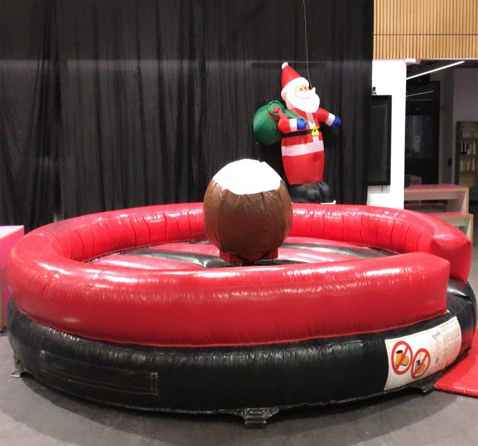 Rodeo Christmas Pudding - Inflatable, Bouncy Castle, Entertainment ...