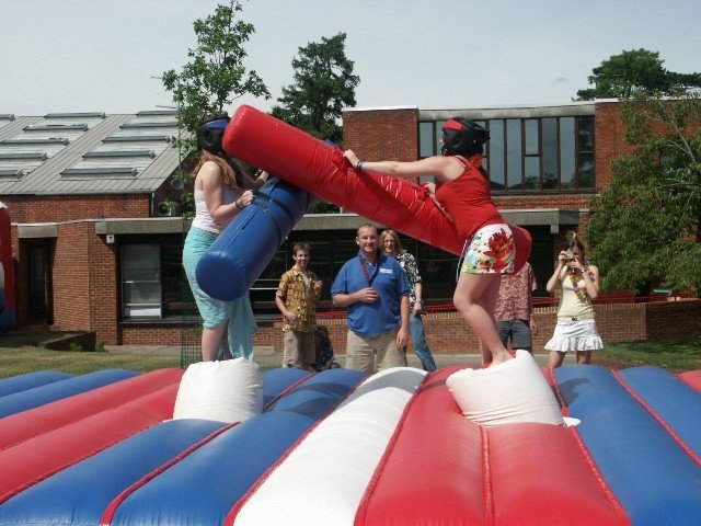 Gladiator Dual - Bouncy Castle Hire in Bristol | Active Inflatables