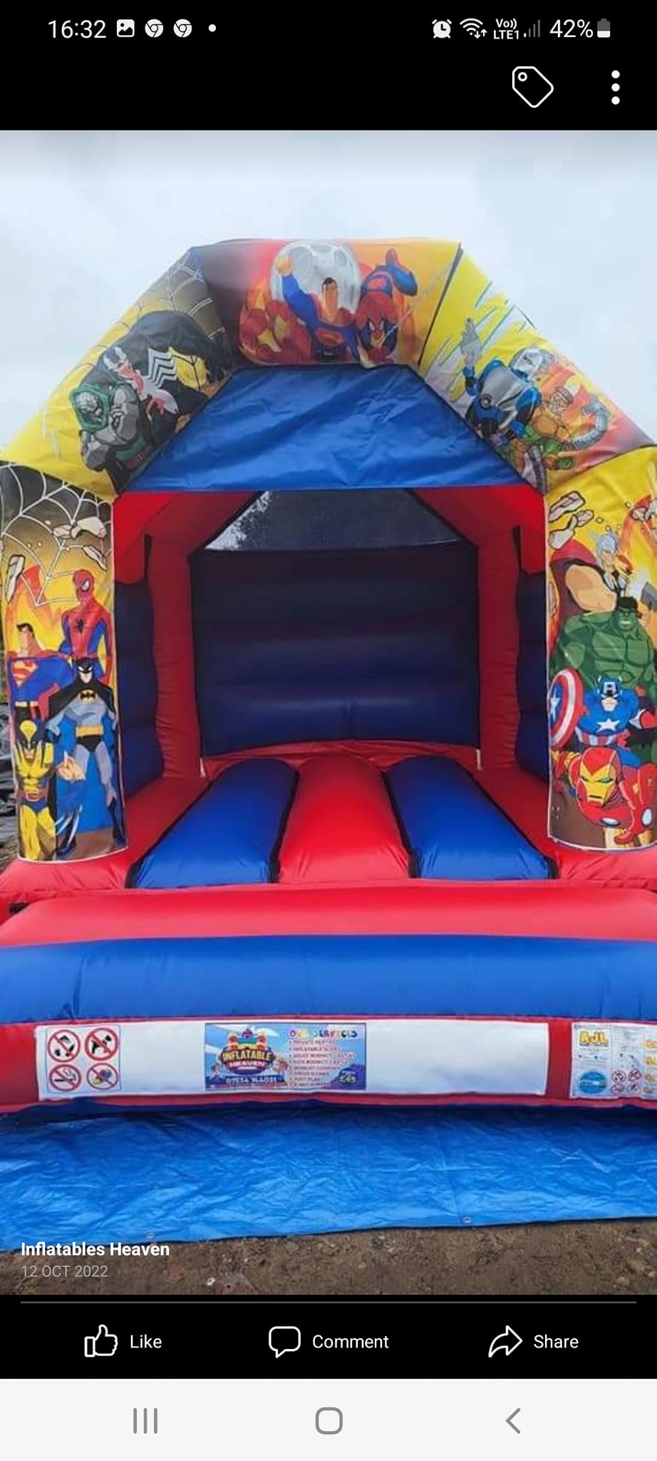 Bouncy Castle - Best Hire service in County (optional) | Inflatable heaven