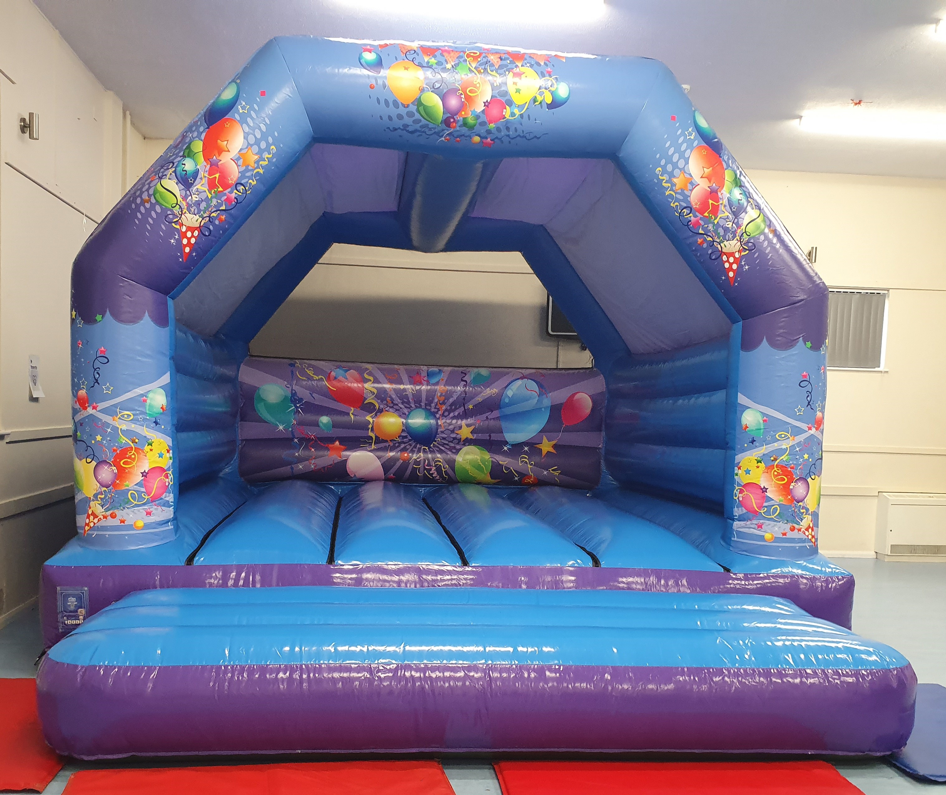 Party Time Adult Castle Purple & Blue - Hire in Newbury, Reading ...
