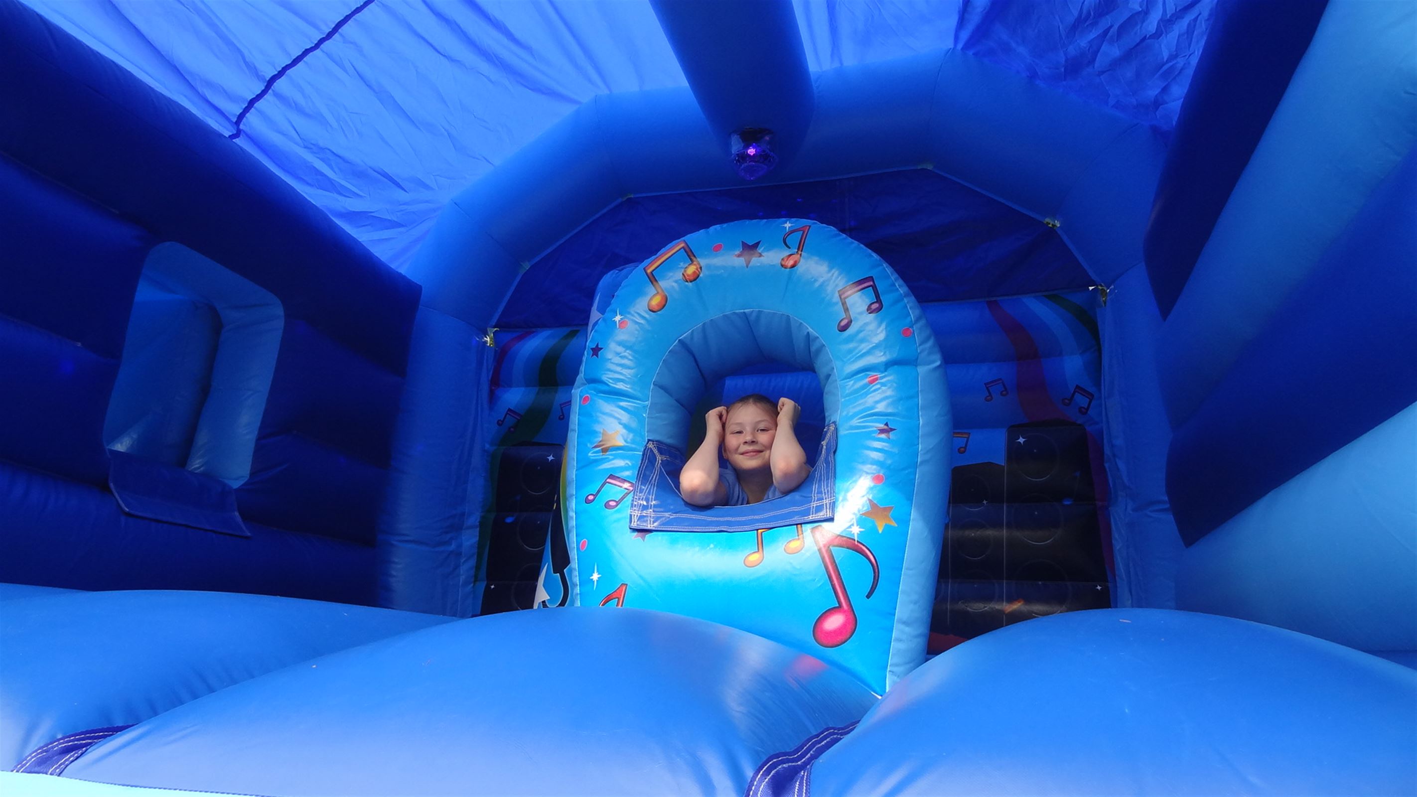 Inflatable Disco Bouncy Castle Hire in Kent