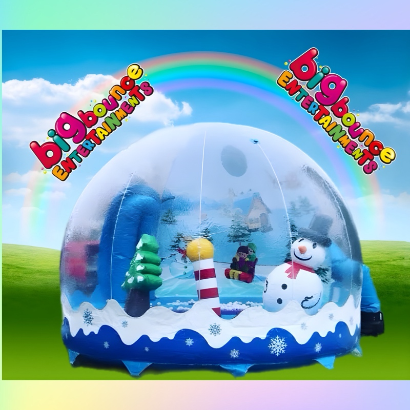Snow globe - Bouncy Castle Hire in Dewsbury West Yorkshire | Big Bounce ...