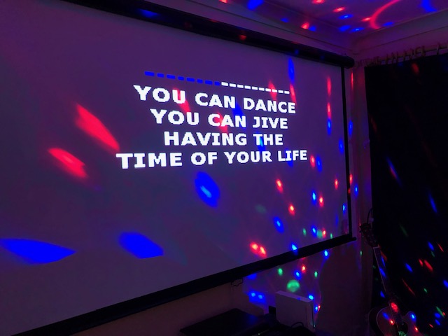 Karaoke Party Package with Karaoke Machine, Projector, Speaker and ...