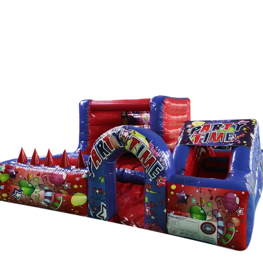 BBOL-116 - 15x15x6.5ft - Playpark - (Red & Blue Partytime) - Bouncy ...