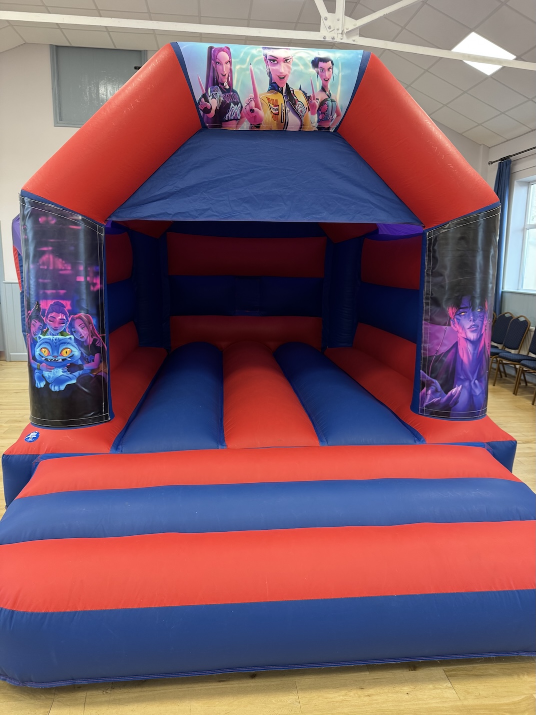 11 x 15 KPop Demon Hunters - Blue/Red Castle - Hire in North Devon ...
