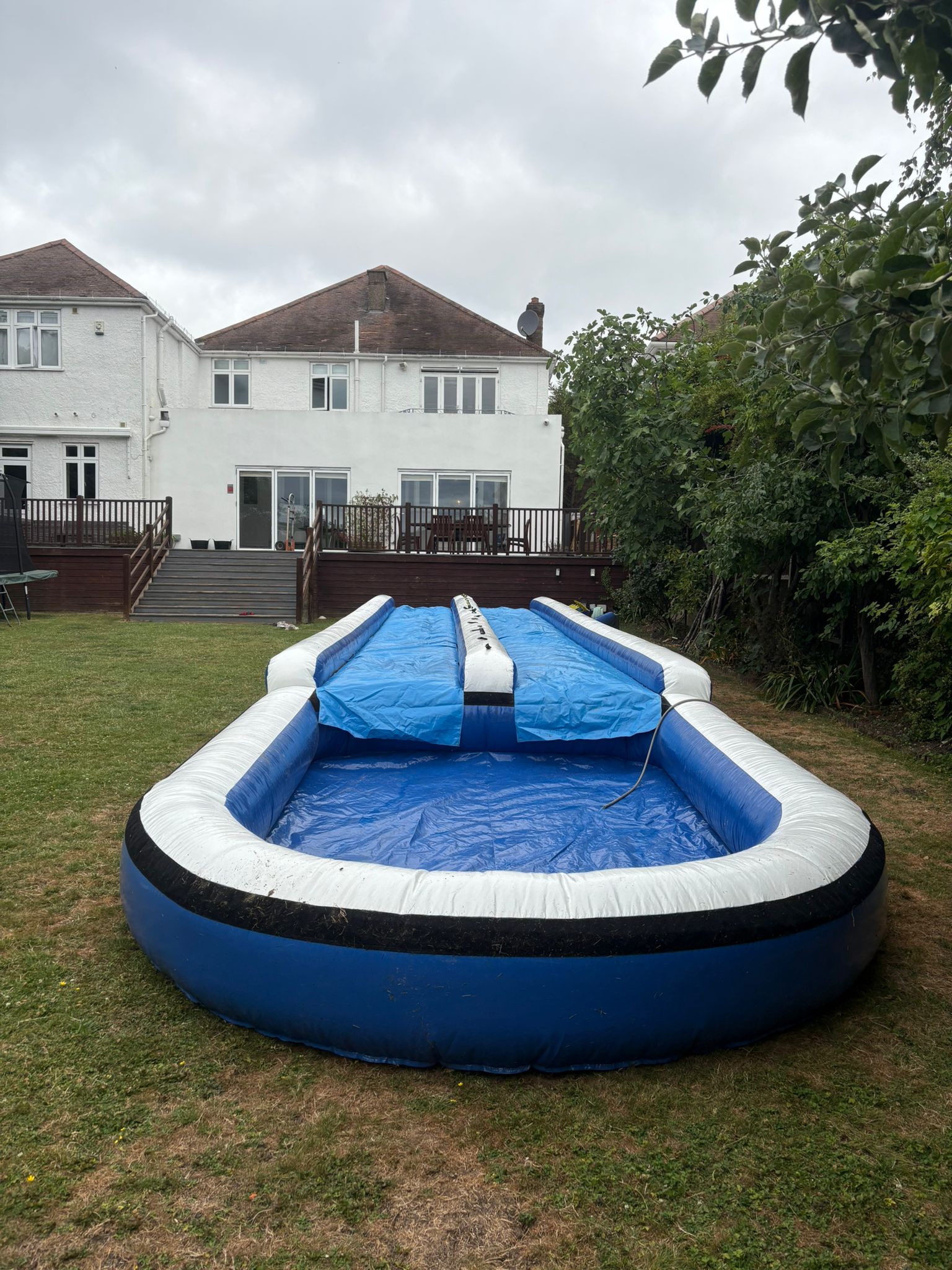 Slip And Slide Water Chute Hire Essex & London, 30ft Long