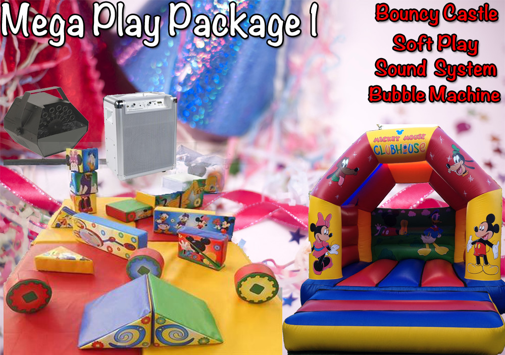 Indoor Children's Party Packages - Bouncy Castle Hire in Essex