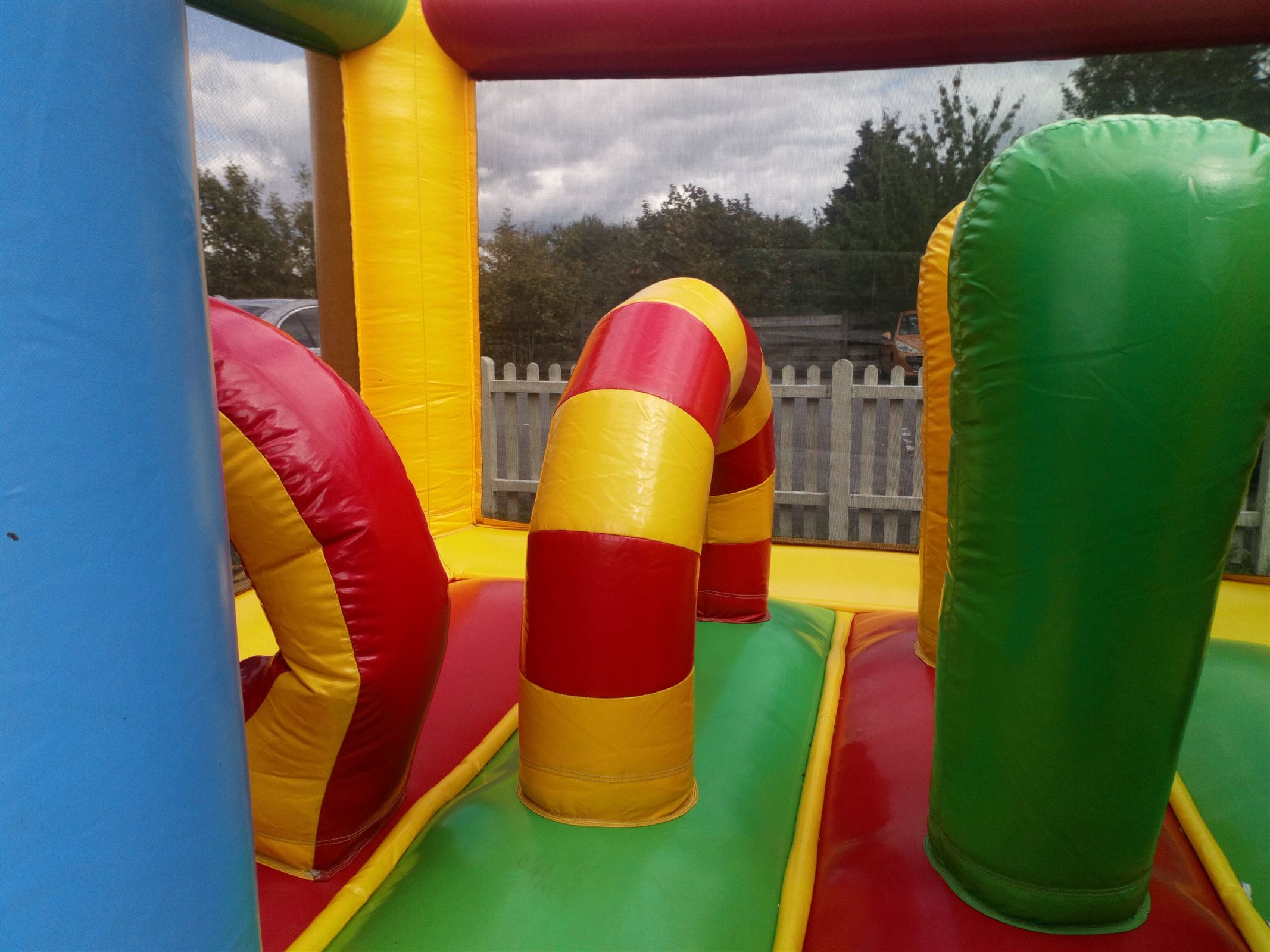 Rainbow Biff Bash Bouncy Castle | Romford, Ilford & Essex