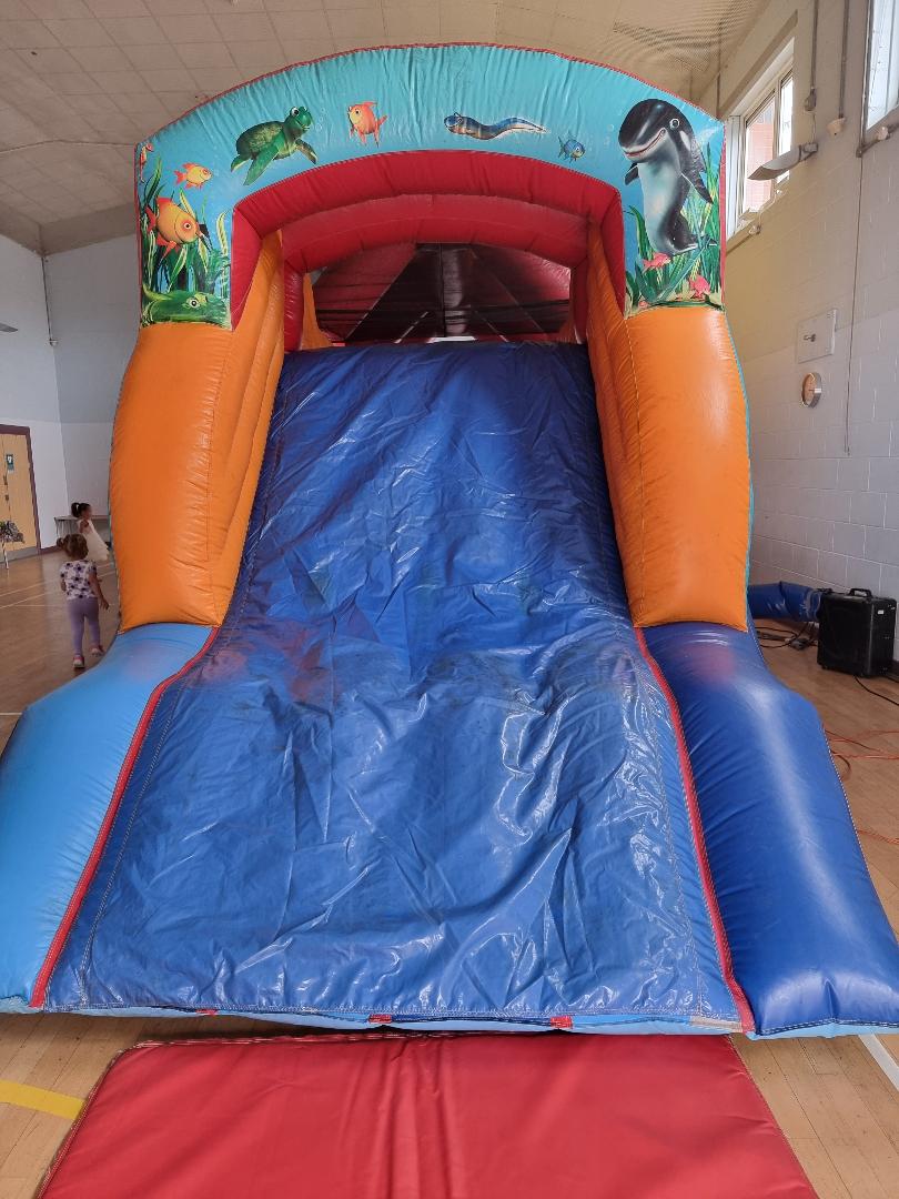 35 ft x 12 ft Under the Sea Assault Course - Bouncy Castle Hire in High ...
