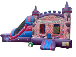 Princess Castle Double Lane - Bounce House Rentals in Louisiana ...