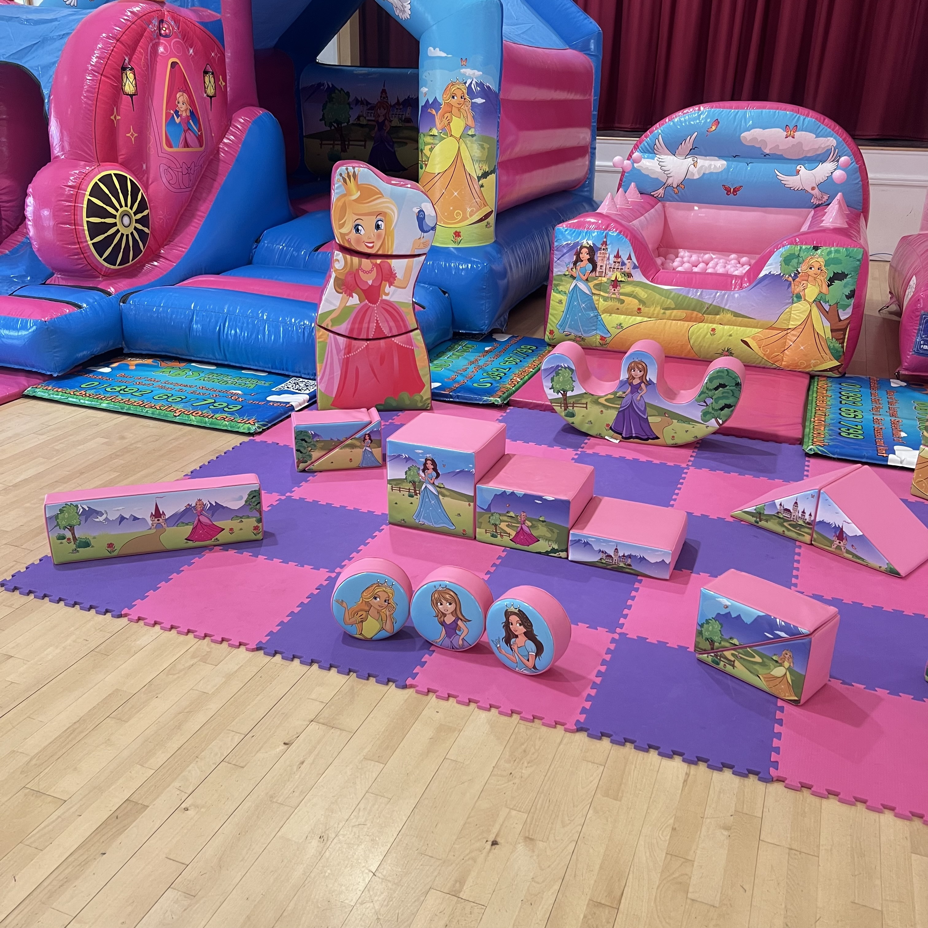 Princess *PREMIUM* Package (3) - Bouncy Castle Hire in Crowborough ...