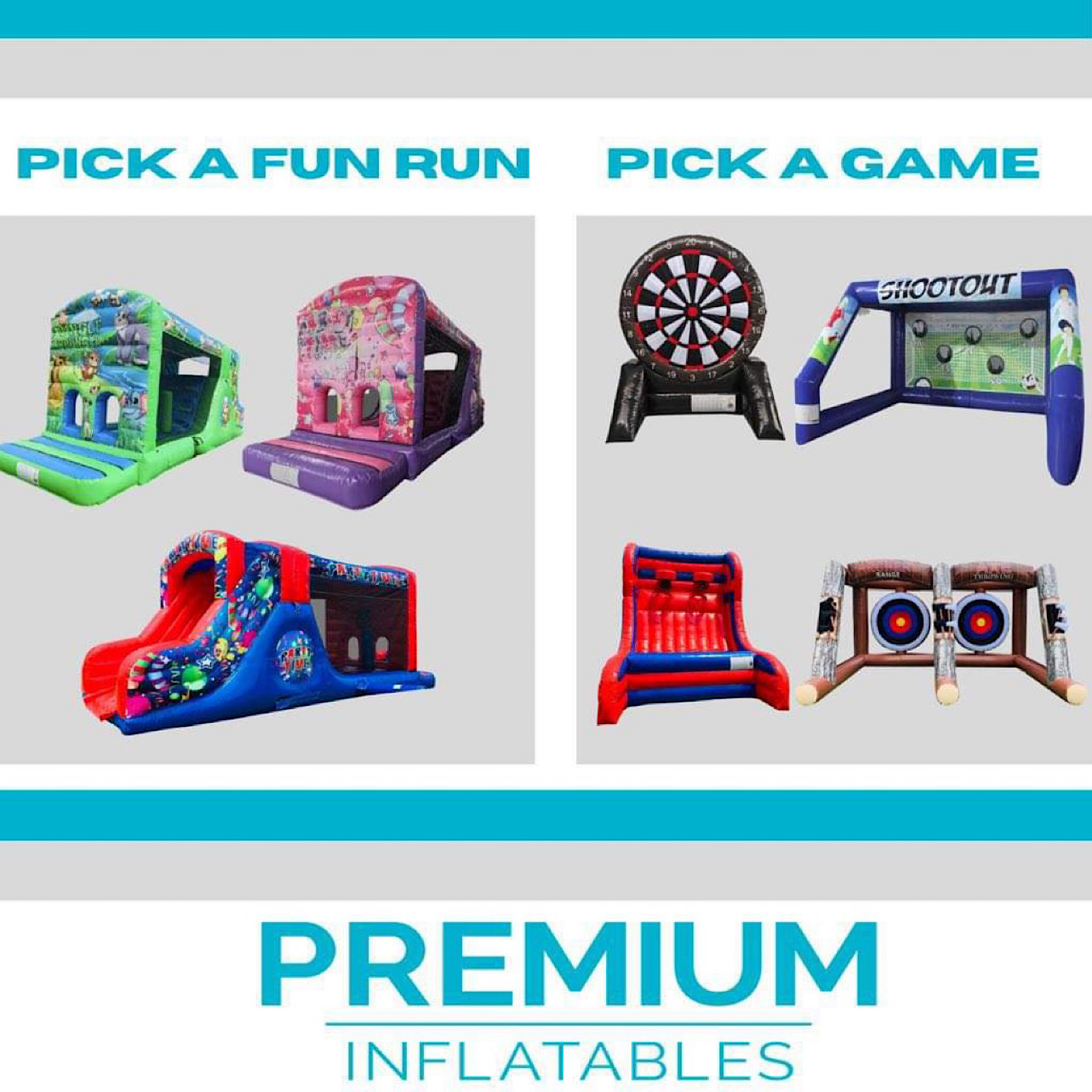 Promotional Inflatable Packages | Obstacle Courses, Mega Slides & More