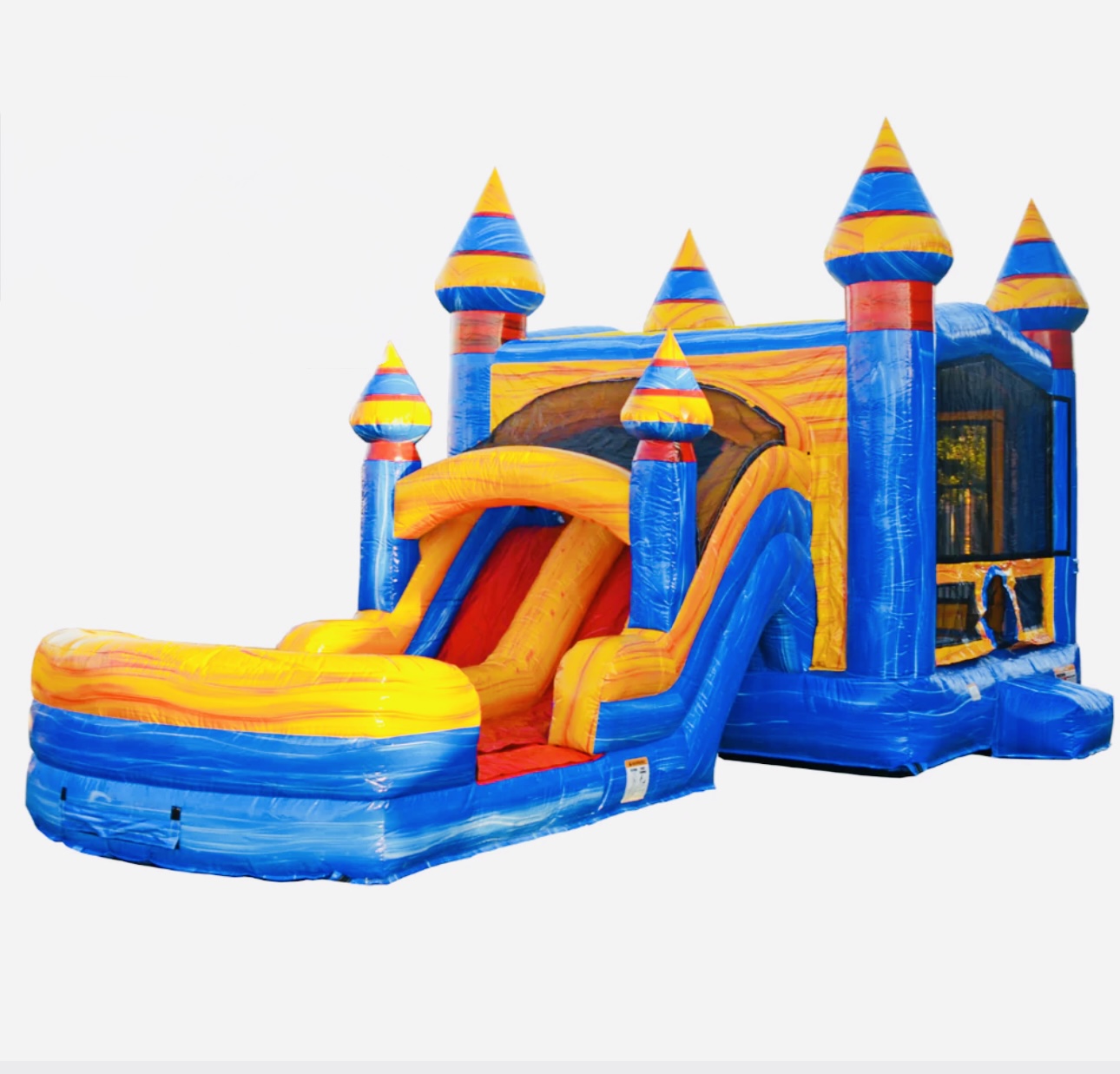 ARTIC BLUE DUAL LANE COMBO - Bounce House Rentals and party rentals in ...