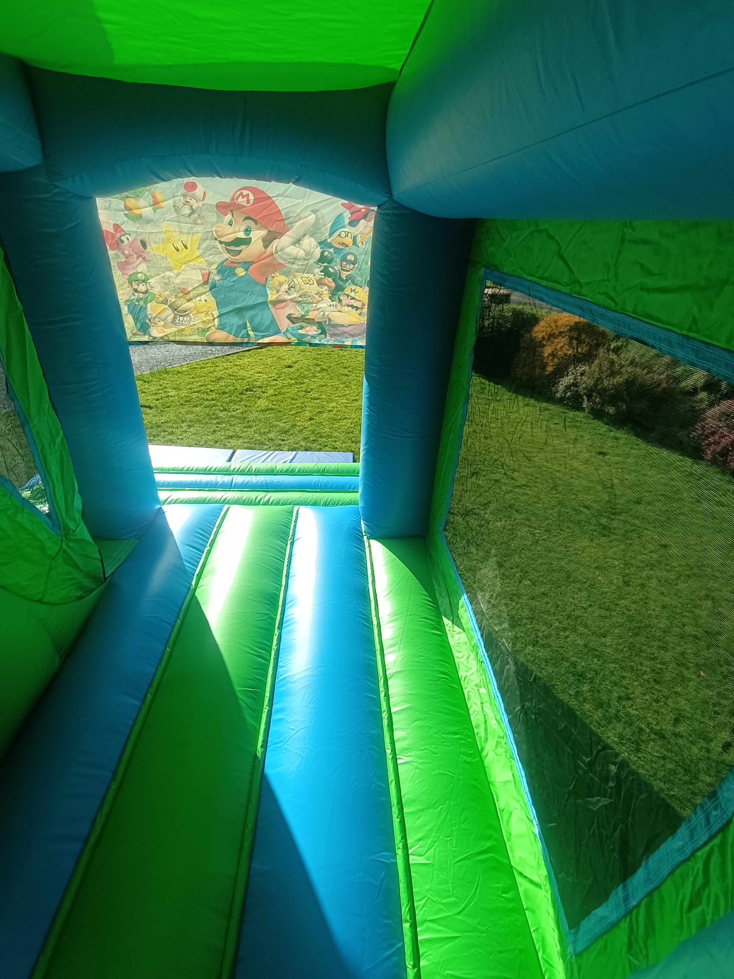 Super Mario Bounce & Slide Bouncy Castle Hire | County Cork