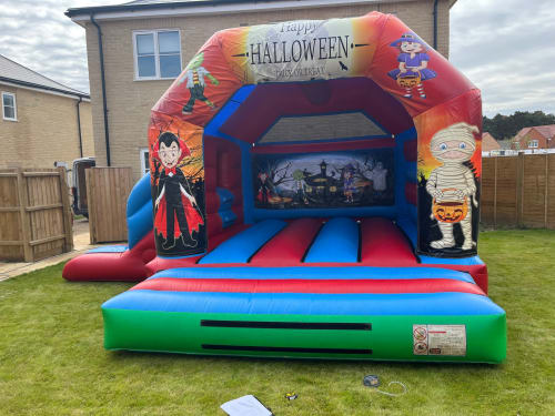 Bounce Back Castles | Halloween Bounce & Slide