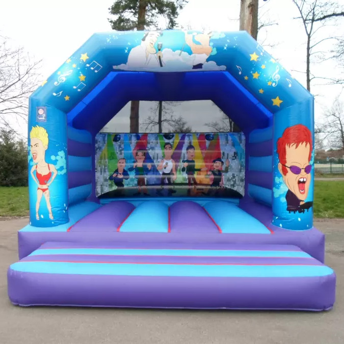 Rock Star Bouncy Castle