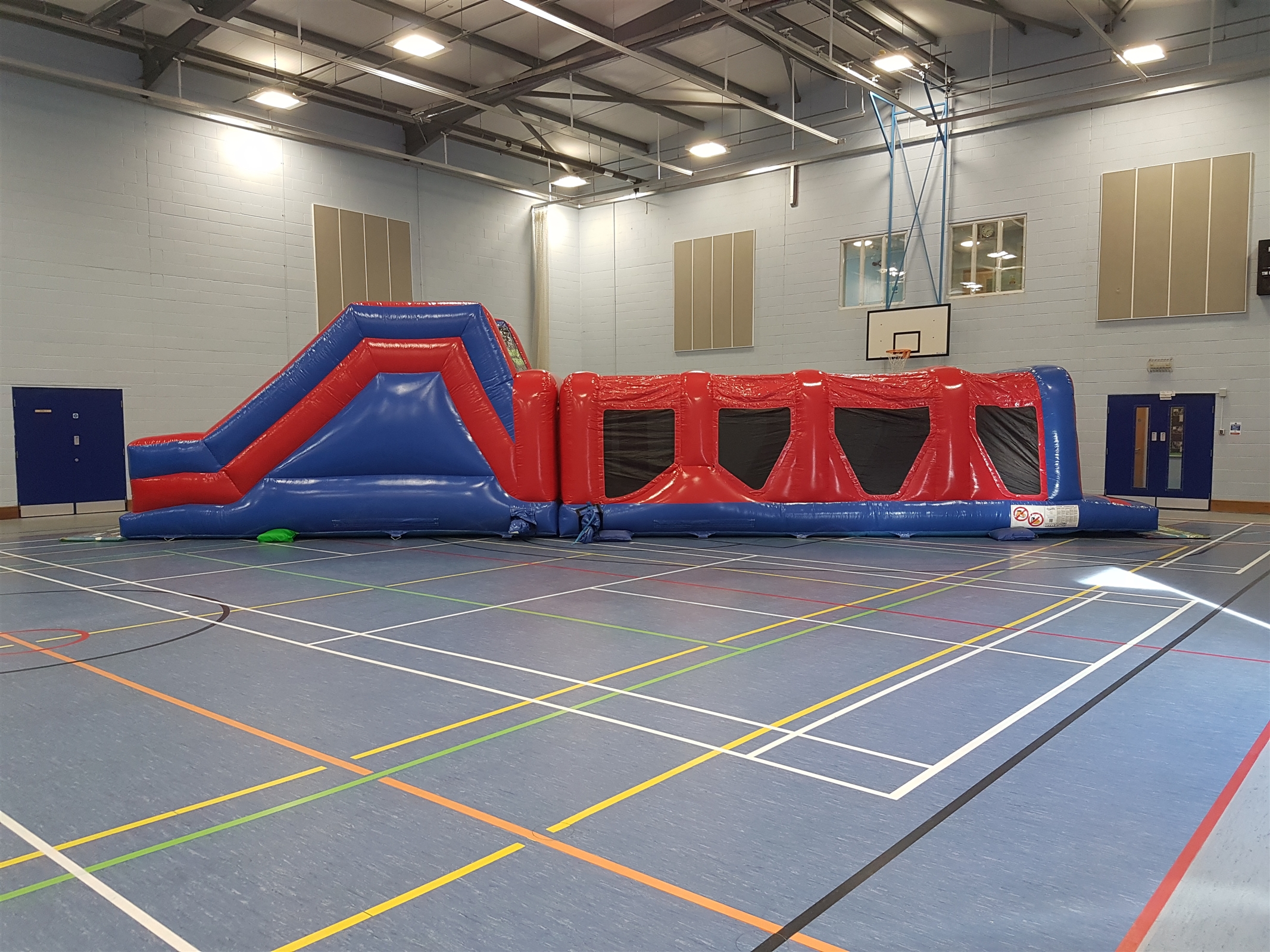 55ft Extreme Assault Course - Bouncy Castle Hire in Crowborough ...