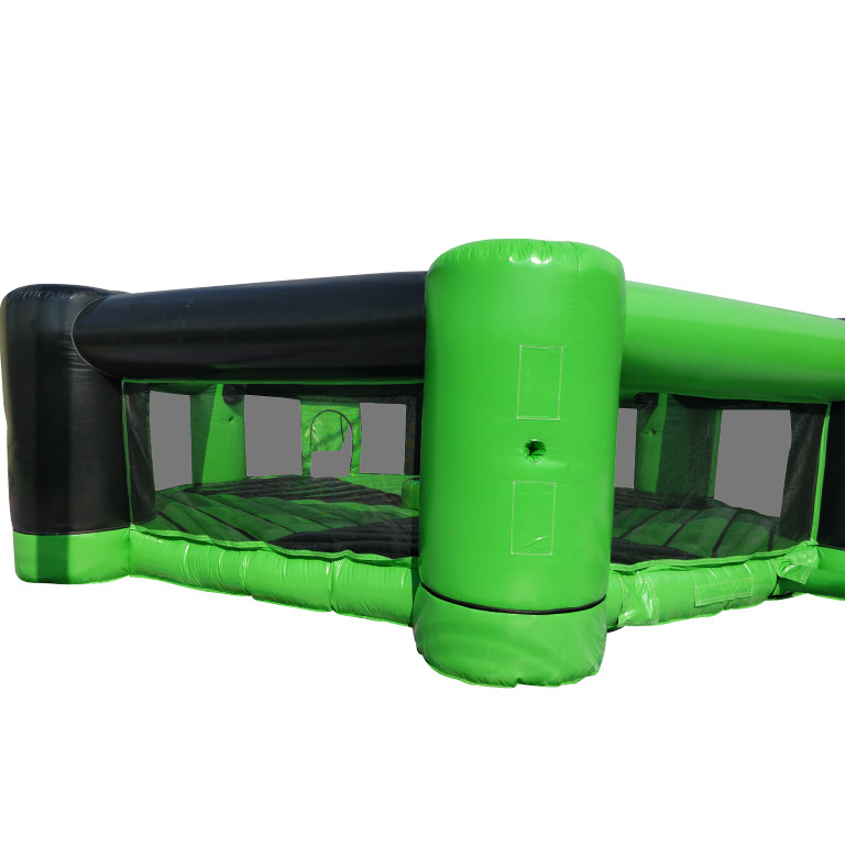 BBOL-103 - Bungee Dash - 33x34x8.8ft - (Green & Black) - 6 PLAYER Hippo ...