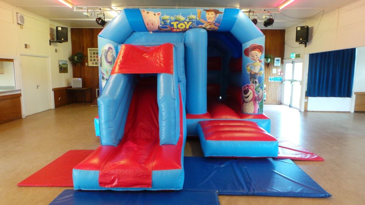 Toy Story Bouncy Castle with Front Slide Hire | Luton | Bedford | Milt