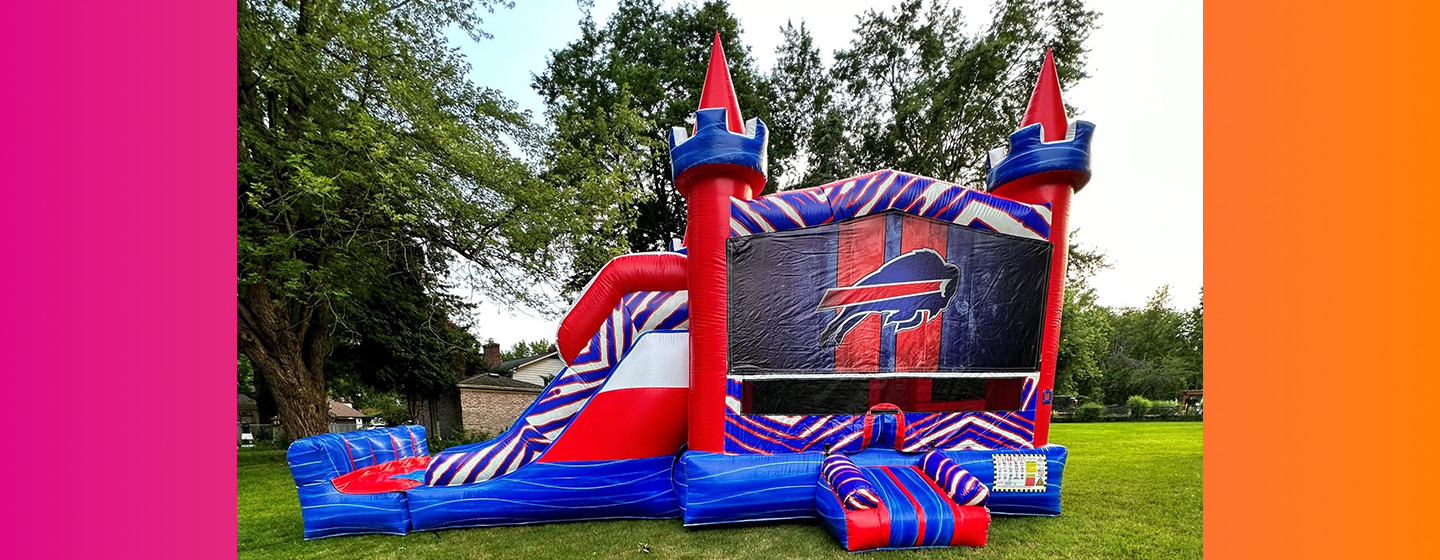 Super Bowl Bounce House and Slide Rental in Buffalo | Bounce Buffalo