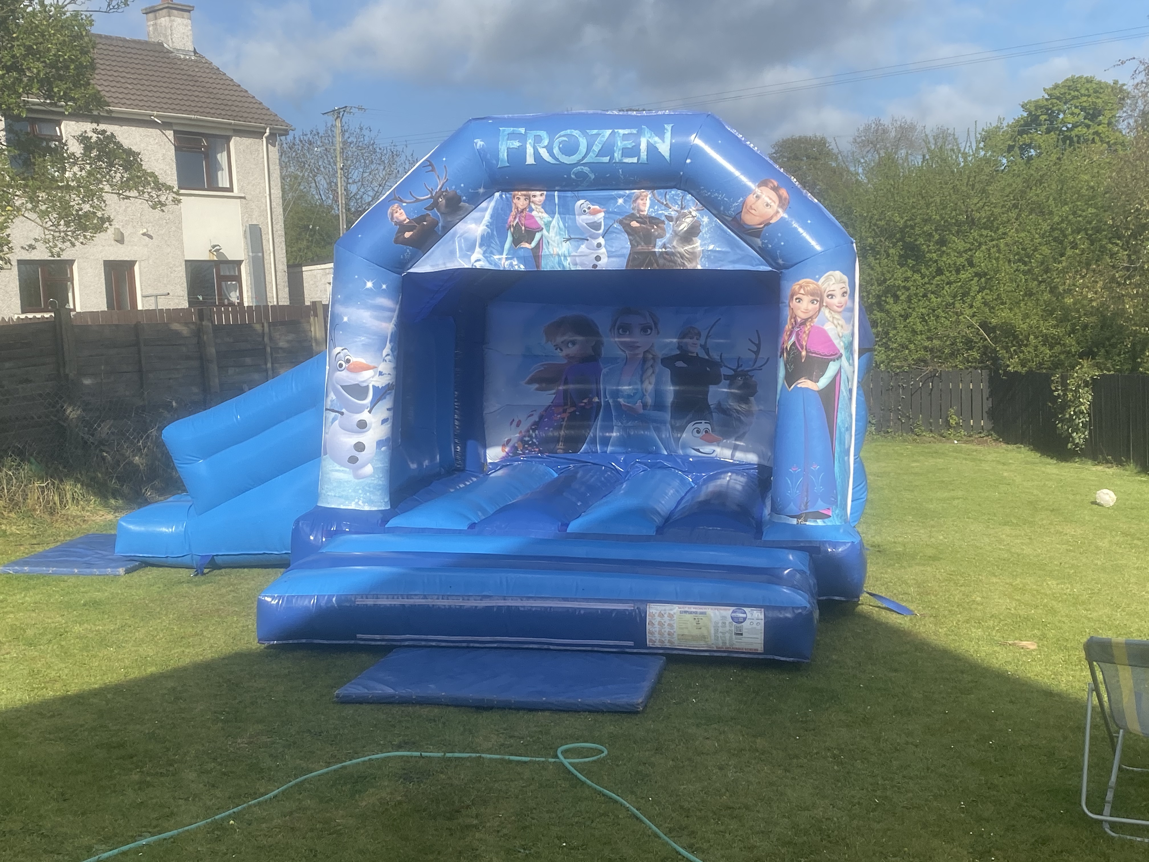 Frozen Bouncy Castle & Slide Combo Hire | Coleraine, Portstewart, Port