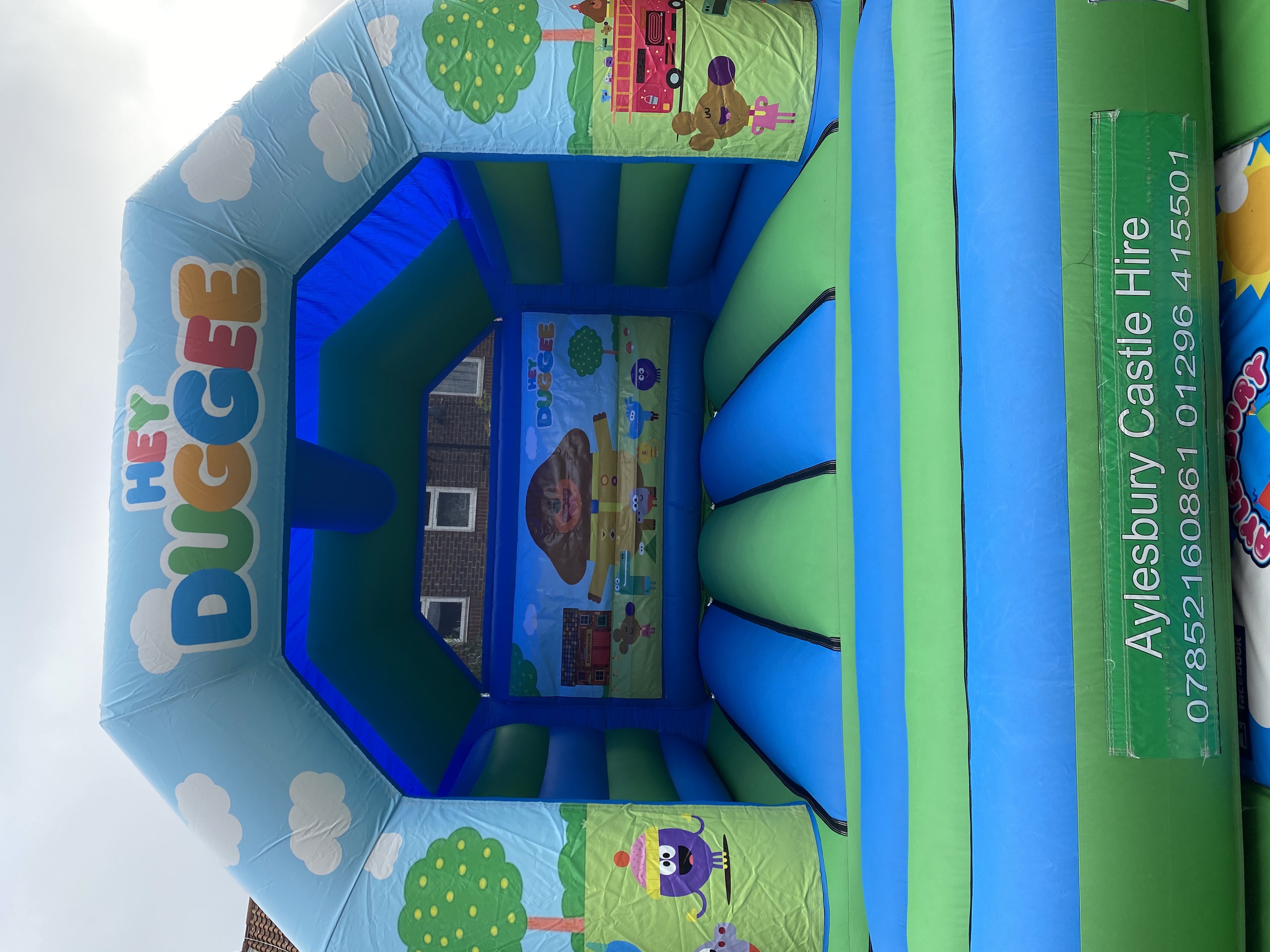 12.5ft x 15.5ft Hey Duggee Bouncy Castle - Bouncy Castle Hire in ...