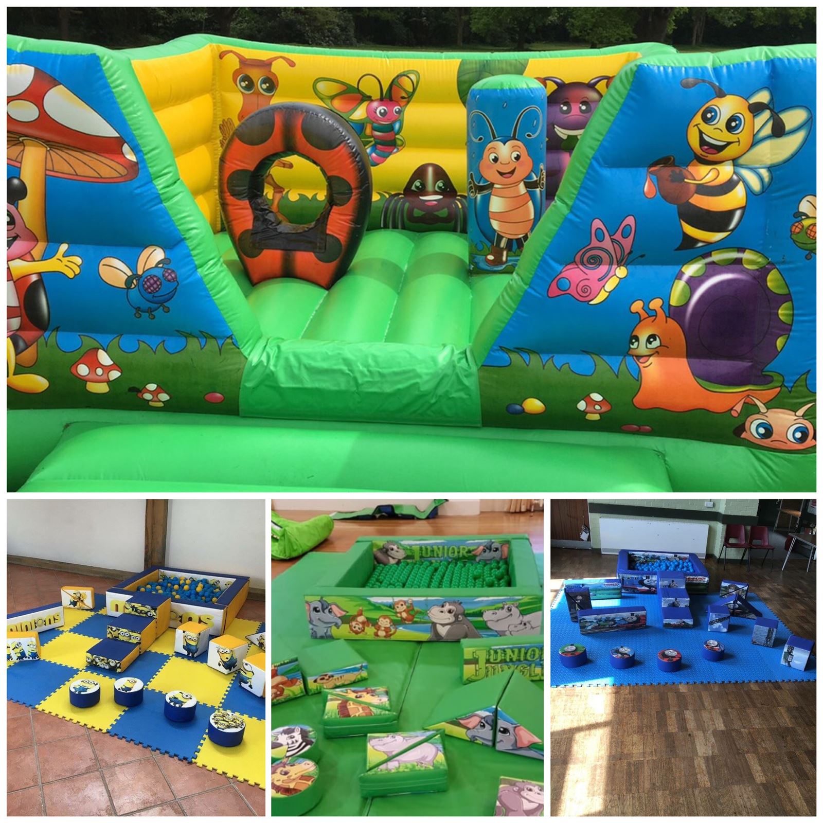 Bouncy Castle & Themed Soft Play Bundle 3 - Bouncy Castle Hire in ...